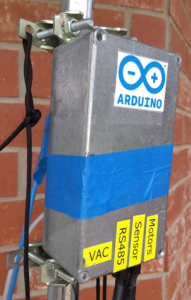 Arduino Satellite Az/El rotor controller using two television antenna ...