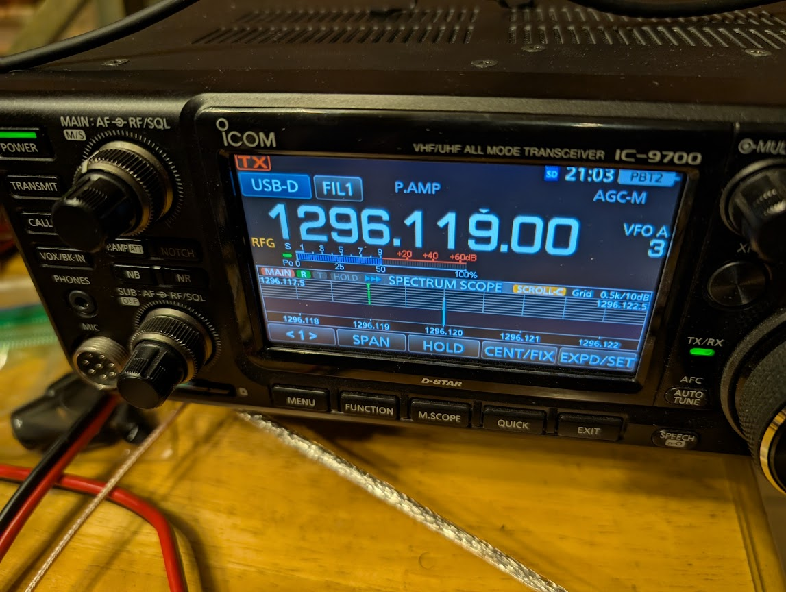 IC-9700 Clock (Local Oscillator) Stability – N5ZY